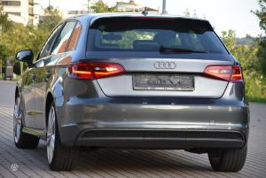 Grey Audi A3 2015 in Vilnius, with an engine capacity of 1.40 L and mileage of 229 thousand km for 8800 €, photo 5 on AUTOMOTO.COM.LV