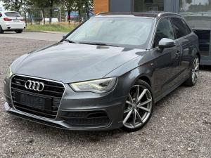 Grey Audi A3 2015 in Kaunas, with an engine capacity of 2.00 L and mileage of 329 thousand km for 8750 €, photo 3 on AUTOMOTO.COM.LV