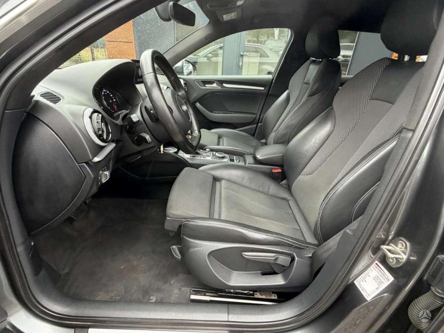 Grey Audi A3 2015 in Kaunas, with an engine capacity of 2.00 L and mileage of 329 thousand km for 8750 €, photo 14 on AUTOMOTO.COM.LV
