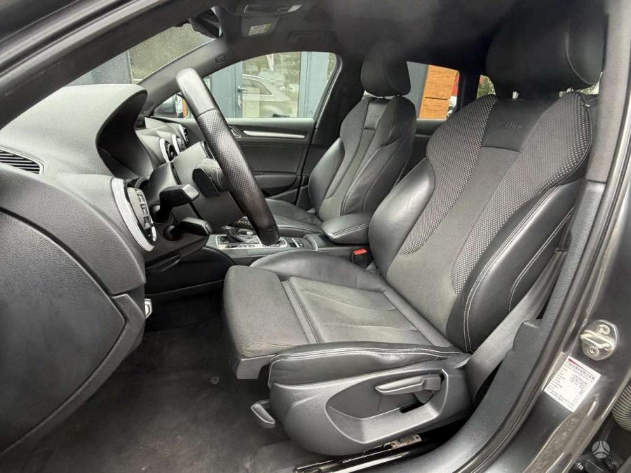 Grey Audi A3 2015 in Kaunas, with an engine capacity of 2.00 L and mileage of 329 thousand km for 8750 €, photo 15 on AUTOMOTO.COM.LV