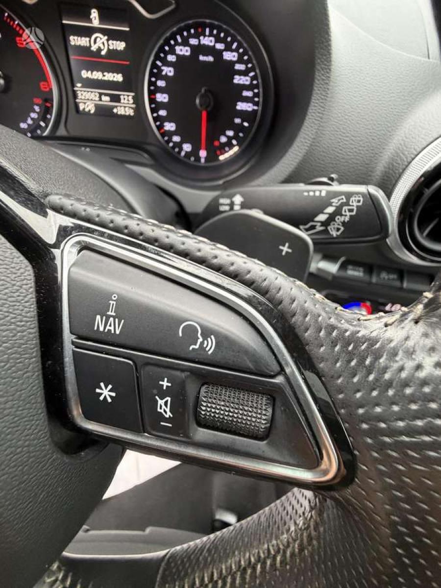 Grey Audi A3 2015 in Kaunas, with an engine capacity of 2.00 L and mileage of 329 thousand km for 8750 €, photo 26 on AUTOMOTO.COM.LV