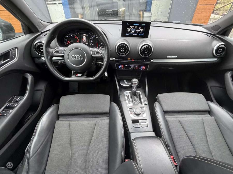 Grey Audi A3 2015 in Kaunas, with an engine capacity of 2.00 L and mileage of 329 thousand km for 8750 €, photo 28 on AUTOMOTO.COM.LV