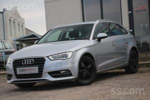 Grey Audi A3 2015 in Tukums, with an engine capacity of 1.60 L and mileage of 284 thousand km for 9858 €, photo  on AUTOMOTO.COM.LV