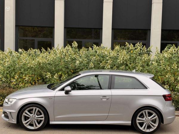 Grey Audi A3 2015 in Vilnius, with an engine capacity of 1.97 L and mileage of 285 thousand km for 9450 €, photo 4 on AUTOMOTO.COM.LV