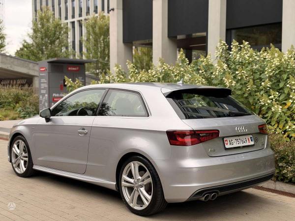 Grey Audi A3 2015 in Vilnius, with an engine capacity of 1.97 L and mileage of 285 thousand km for 9450 €, photo 5 on AUTOMOTO.COM.LV