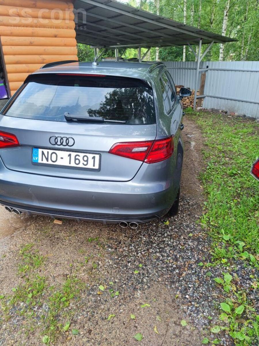 Grey Audi A3 2016 in Daugavpils, with an engine capacity of 2.00 L and mileage of 191 thousand km for 1400 €, photo 1 on AUTOMOTO.COM.LV