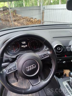 Grey Audi A3 2016 in Daugavpils, with an engine capacity of 2.00 L and mileage of 191 thousand km for 1400 €, photo 5 on AUTOMOTO.COM.LV