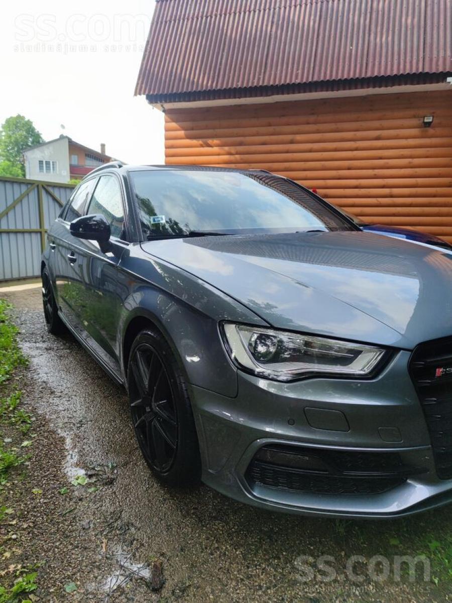 Grey Audi A3 2016 in Daugavpils, with an engine capacity of 2.00 L and mileage of 191 thousand km for 1400 €, photo 6 on AUTOMOTO.COM.LV