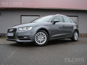 Grey Audi A3 2016 in Riga, with an engine capacity of 1.60 L and mileage of 0 thousand km for 11450 €, photo 2 on AUTOMOTO.COM.LV