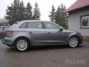 Grey Audi A3 2016 in Riga, with an engine capacity of 1.60 L and mileage of 0 thousand km for 11450 €, photo 3 on AUTOMOTO.COM.LV