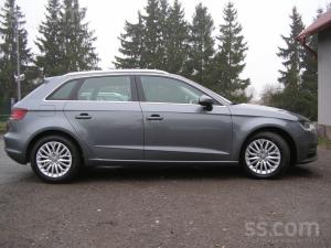 Grey Audi A3 2016 in Riga, with an engine capacity of 1.60 L and mileage of 0 thousand km for 11450 €, photo 7 on AUTOMOTO.COM.LV