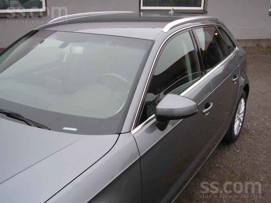 Grey Audi A3 2016 in Riga, with an engine capacity of 1.60 L and mileage of 0 thousand km for 11450 €, photo 13 on AUTOMOTO.COM.LV