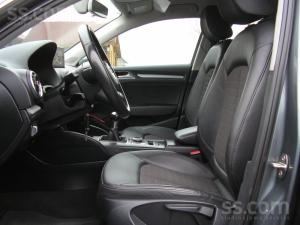 Grey Audi A3 2016 in Riga, with an engine capacity of 1.60 L and mileage of 0 thousand km for 11450 €, photo 17 on AUTOMOTO.COM.LV