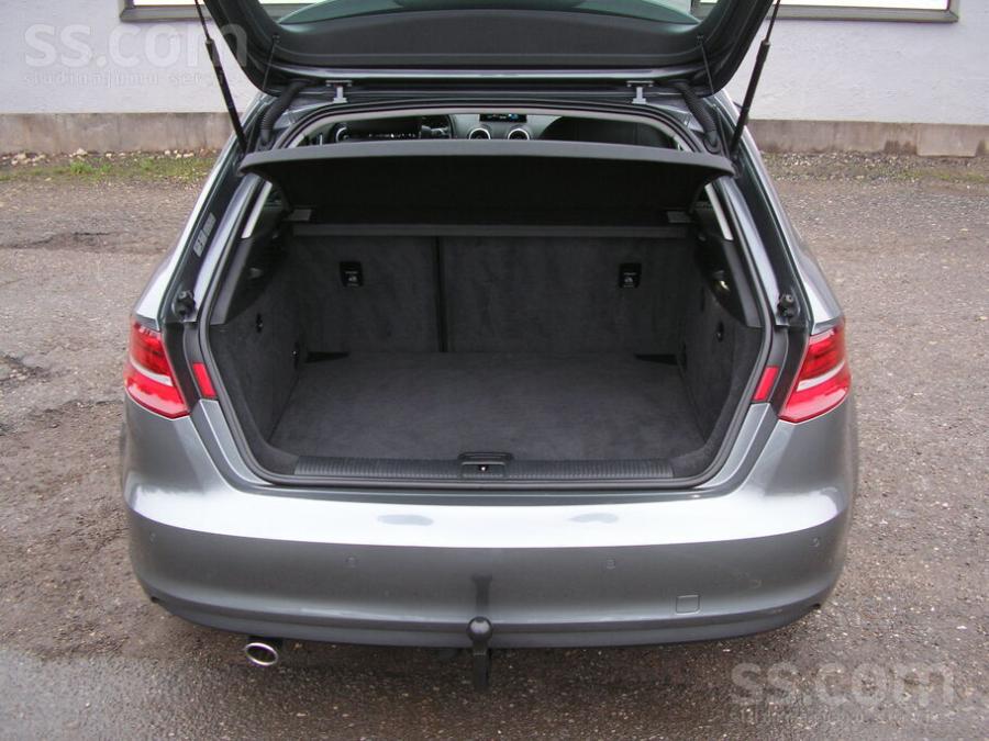 Grey Audi A3 2016 in Riga, with an engine capacity of 1.60 L and mileage of 0 thousand km for 11450 €, photo 19 on AUTOMOTO.COM.LV