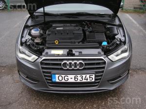 Grey Audi A3 2016 in Riga, with an engine capacity of 1.60 L and mileage of 0 thousand km for 11450 €, photo 24 on AUTOMOTO.COM.LV