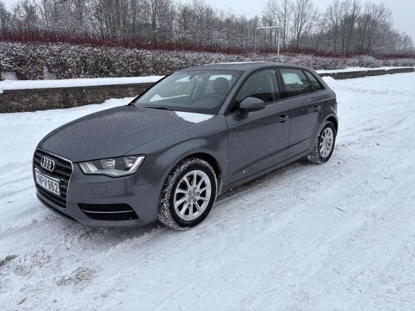 Grey Audi A3 2016 in Kaunas, with an engine capacity of 1.60 L and mileage of 267 thousand km for 8350 €, photo 1 on AUTOMOTO.COM.LV