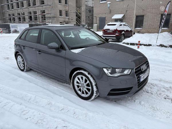 Grey Audi A3 2016 in Kaunas, with an engine capacity of 1.60 L and mileage of 267 thousand km for 8350 €, photo 2 on AUTOMOTO.COM.LV
