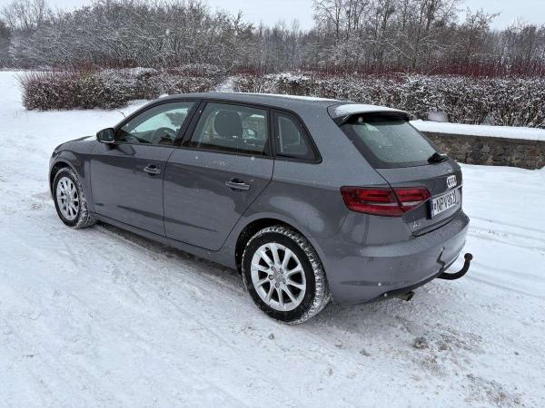 Grey Audi A3 2016 in Kaunas, with an engine capacity of 1.60 L and mileage of 267 thousand km for 8350 €, photo 3 on AUTOMOTO.COM.LV