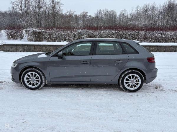 Grey Audi A3 2016 in Kaunas, with an engine capacity of 1.60 L and mileage of 267 thousand km for 8350 €, photo 5 on AUTOMOTO.COM.LV