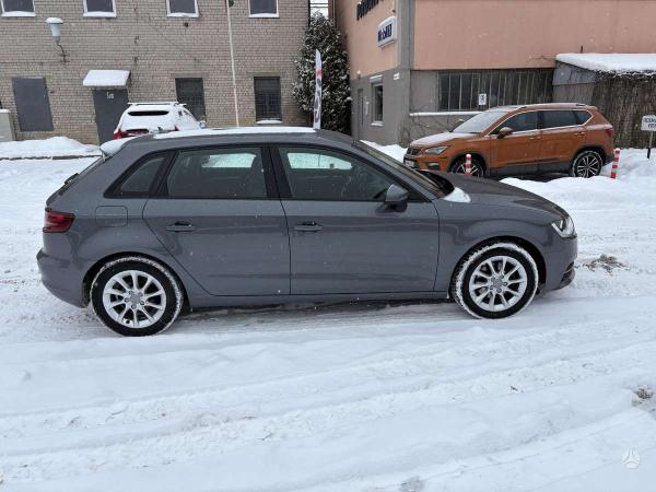 Grey Audi A3 2016 in Kaunas, with an engine capacity of 1.60 L and mileage of 267 thousand km for 8350 €, photo 6 on AUTOMOTO.COM.LV