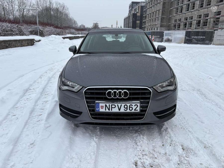 Grey Audi A3 2016 in Kaunas, with an engine capacity of 1.60 L and mileage of 267 thousand km for 8350 €, photo 7 on AUTOMOTO.COM.LV