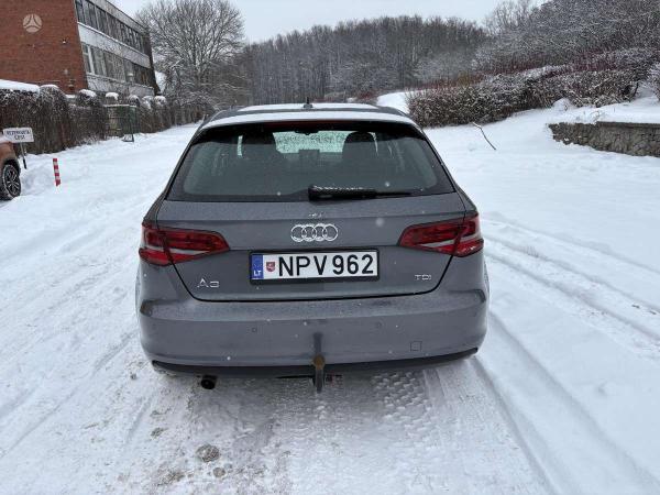 Grey Audi A3 2016 in Kaunas, with an engine capacity of 1.60 L and mileage of 267 thousand km for 8350 €, photo 8 on AUTOMOTO.COM.LV
