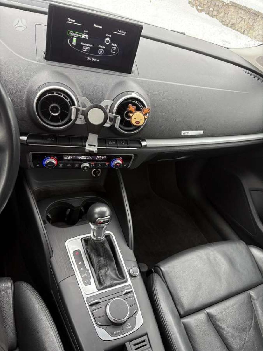 Grey Audi A3 2016 in Kaunas, with an engine capacity of 1.60 L and mileage of 267 thousand km for 8350 €, photo 12 on AUTOMOTO.COM.LV