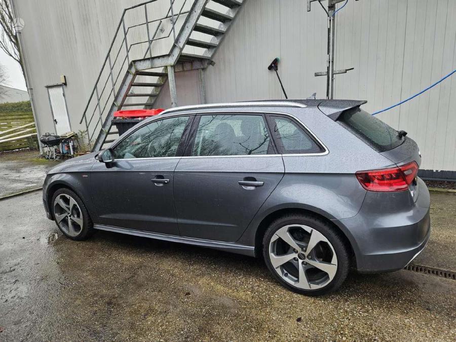 Grey Audi A3 2016 in Panevezys, with an engine capacity of 1.60 L and mileage of 252 thousand km for 7999 €, photo 4 on AUTOMOTO.COM.LV