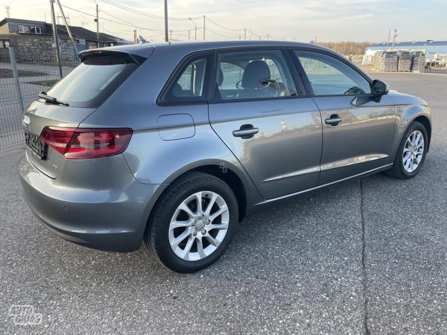 Pelēks Audi A3 2016 Kauņa, ar dzinēja tilpumu 1.60 L un nobraukumu 248 tūkst. km par 8900 €, foto 8 vietnē AUTOMOTO.COM.LV