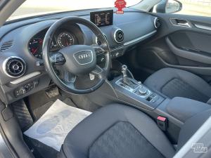 Pelēks Audi A3 2016 Kauņa, ar dzinēja tilpumu 1.60 L un nobraukumu 248 tūkst. km par 8900 €, foto 19 vietnē AUTOMOTO.COM.LV