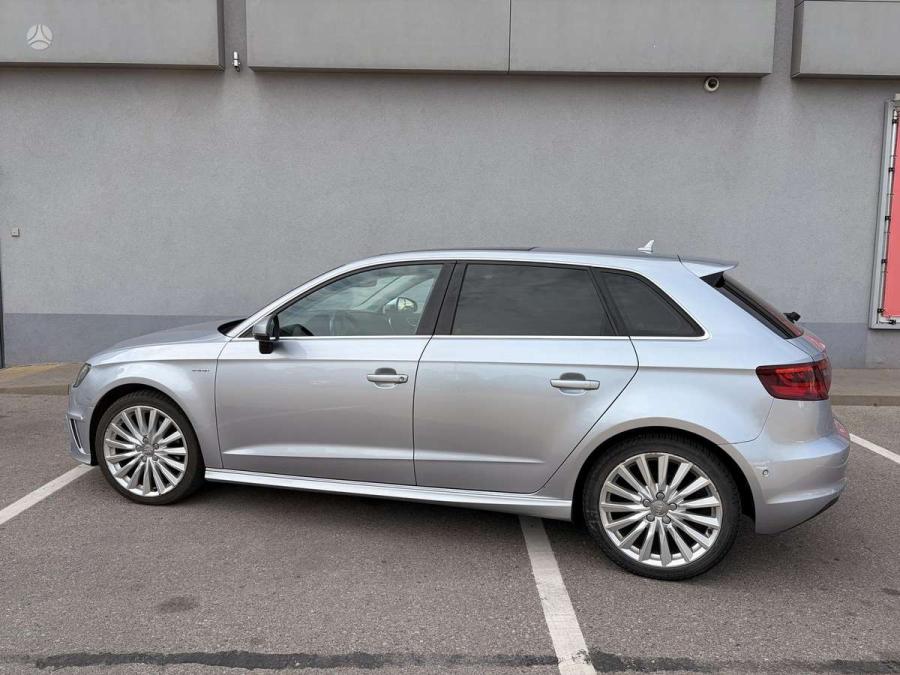 Grey Audi A3 2016 in Vilnius, with an engine capacity of 1.40 L and mileage of 89 thousand km for 13300 €, photo 3 on AUTOMOTO.COM.LV
