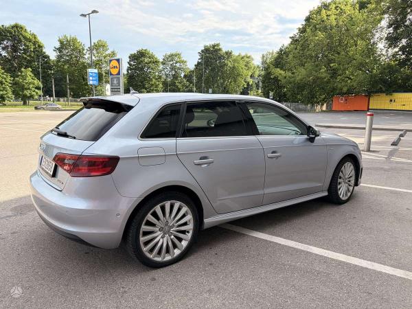 Grey Audi A3 2016 in Vilnius, with an engine capacity of 1.40 L and mileage of 89 thousand km for 13300 €, photo 6 on AUTOMOTO.COM.LV