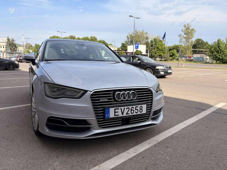 Grey Audi A3 2016 in Vilnius, with an engine capacity of 1.40 L and mileage of 89 thousand km for 13300 €, photo 10 on AUTOMOTO.COM.LV