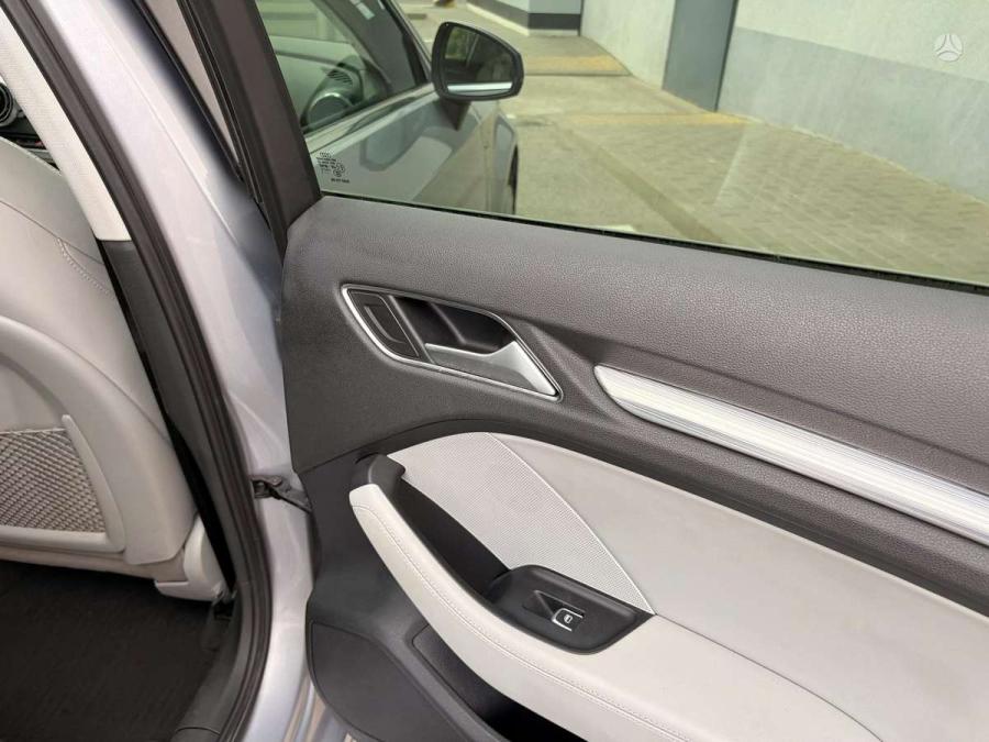 Grey Audi A3 2016 in Vilnius, with an engine capacity of 1.40 L and mileage of 89 thousand km for 13300 €, photo 18 on AUTOMOTO.COM.LV