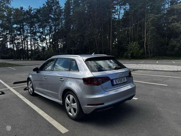 Grey Audi A3 2016 in Kaunas, with an engine capacity of 1.40 L and mileage of 85 thousand km for 11500 €, photo 4 on AUTOMOTO.COM.LV