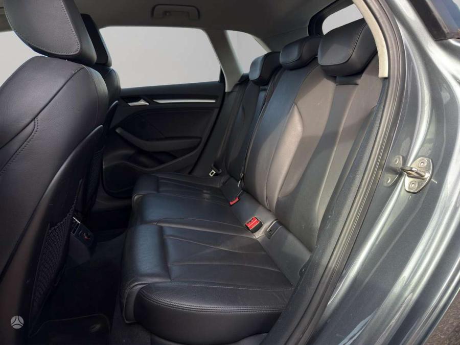 Pelēks Audi A3 2016 Kauņa, ar dzinēja tilpumu 1.60 L un nobraukumu 271 tūkst. km par 9999 €, foto 12 vietnē AUTOMOTO.COM.LV