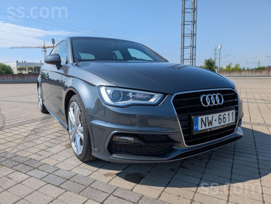Pelēks Audi A3 2016 Rīga, ar dzinēja tilpumu 1.40 L un nobraukumu 246 tūkst. km par 10700 €, foto 1 vietnē AUTOMOTO.COM.LV