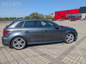 Pelēks Audi A3 2016 Rīga, ar dzinēja tilpumu 1.40 L un nobraukumu 246 tūkst. km par 10700 €, foto 7 vietnē AUTOMOTO.COM.LV