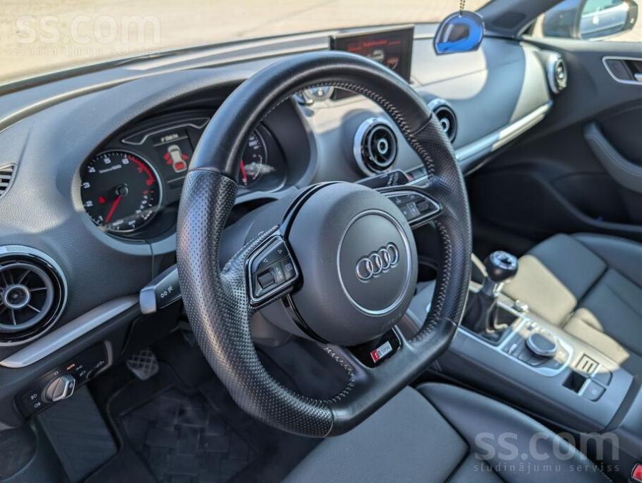 Pelēks Audi A3 2016 Rīga, ar dzinēja tilpumu 1.40 L un nobraukumu 246 tūkst. km par 10700 €, foto 10 vietnē AUTOMOTO.COM.LV