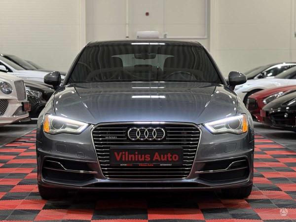 Grey Audi A3 2016 in Vilnius, with an engine capacity of 1.40 L and mileage of 121 thousand km for 9390 €, photo 2 on AUTOMOTO.COM.LV