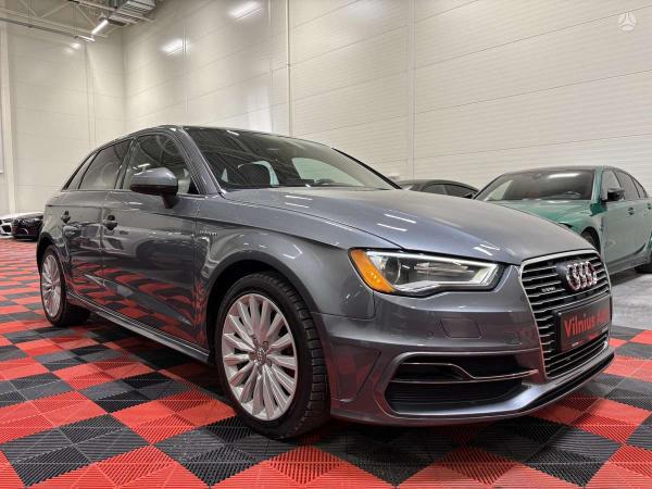 Grey Audi A3 2016 in Vilnius, with an engine capacity of 1.40 L and mileage of 121 thousand km for 9390 €, photo 3 on AUTOMOTO.COM.LV