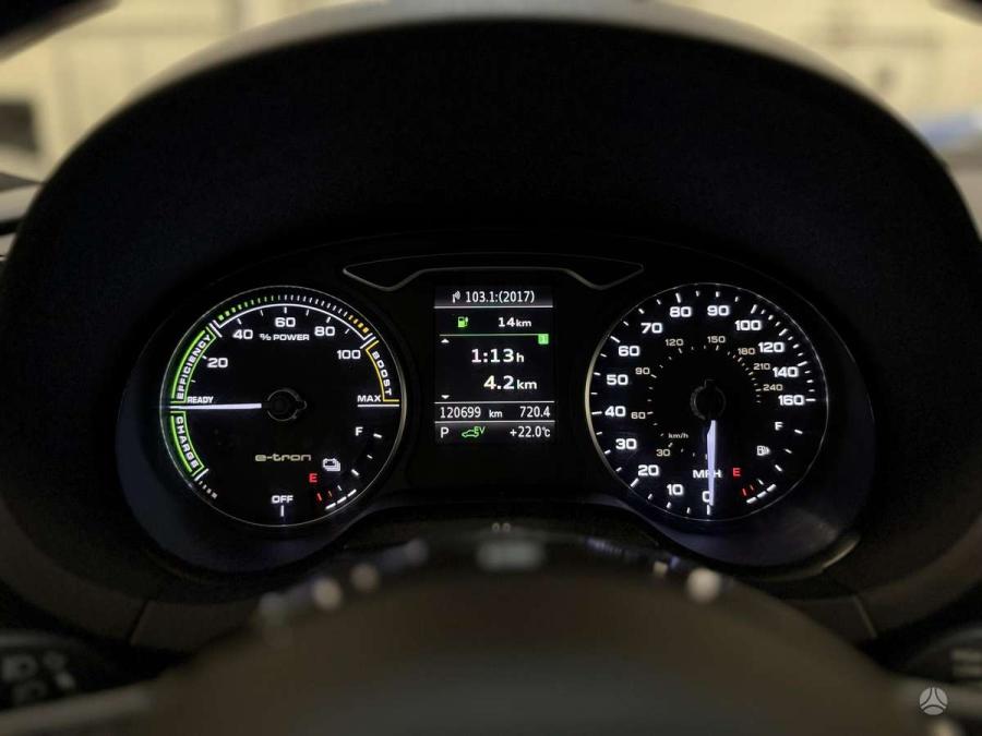 Pelēks Audi A3 2016 Viļņa, ar dzinēja tilpumu 1.40 L un nobraukumu 121 tūkst. km par 9390 €, foto 22 vietnē AUTOMOTO.COM.LV