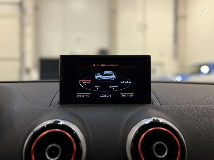 Pelēks Audi A3 2016 Viļņa, ar dzinēja tilpumu 1.40 L un nobraukumu 121 tūkst. km par 9390 €, foto 25 vietnē AUTOMOTO.COM.LV
