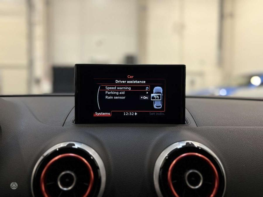 Pelēks Audi A3 2016 Viļņa, ar dzinēja tilpumu 1.40 L un nobraukumu 121 tūkst. km par 9390 €, foto 27 vietnē AUTOMOTO.COM.LV