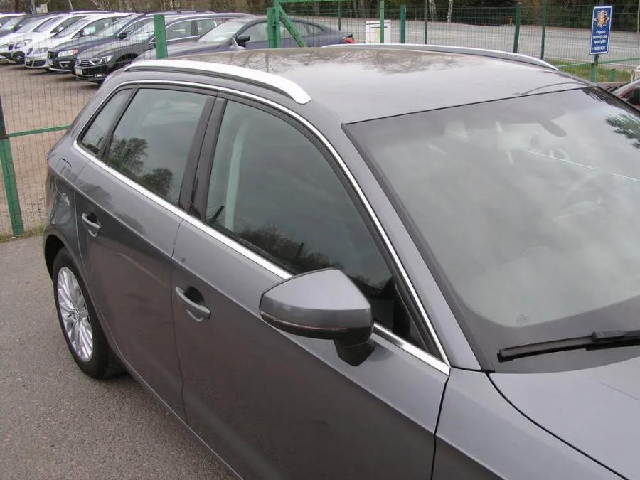 Grey Audi A3 2016 in Sigulda, with an engine capacity of 1.60 L and mileage of 211 thousand km for 10650 €, photo 12 on AUTOMOTO.COM.LV
