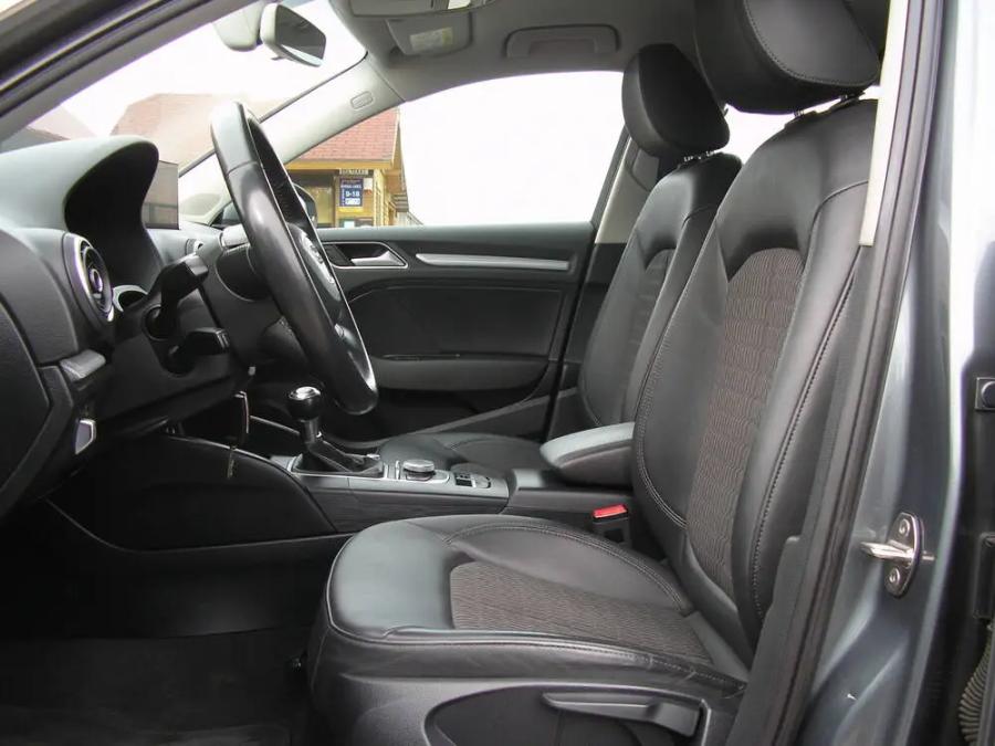 Grey Audi A3 2016 in Sigulda, with an engine capacity of 1.60 L and mileage of 211 thousand km for 10650 €, photo 19 on AUTOMOTO.COM.LV