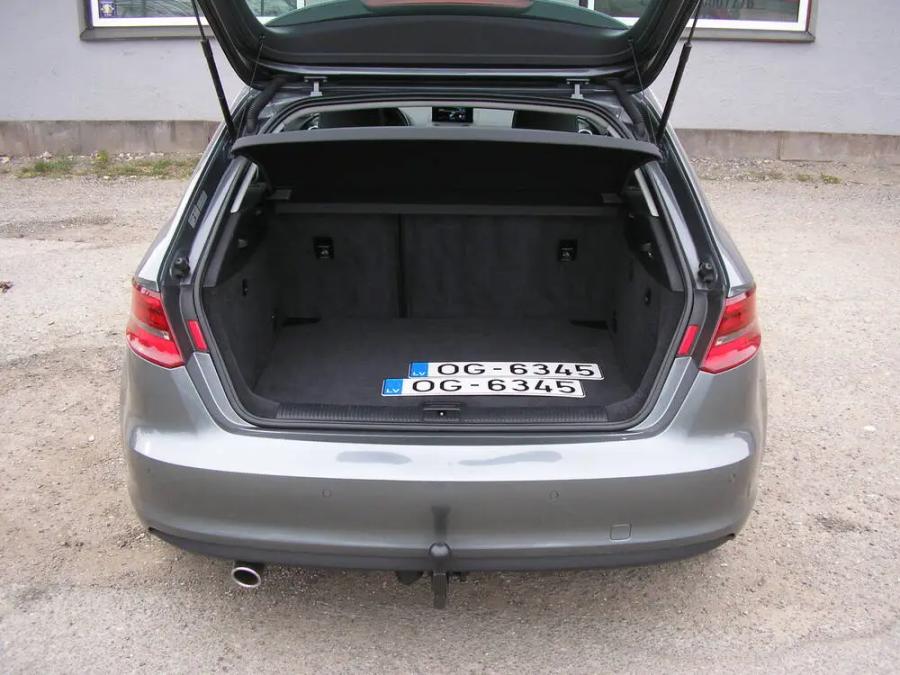 Grey Audi A3 2016 in Sigulda, with an engine capacity of 1.60 L and mileage of 211 thousand km for 10650 €, photo 21 on AUTOMOTO.COM.LV