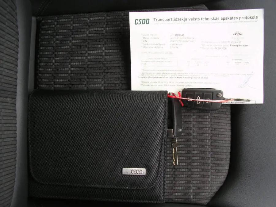 Grey Audi A3 2016 in Sigulda, with an engine capacity of 1.60 L and mileage of 211 thousand km for 10650 €, photo 28 on AUTOMOTO.COM.LV