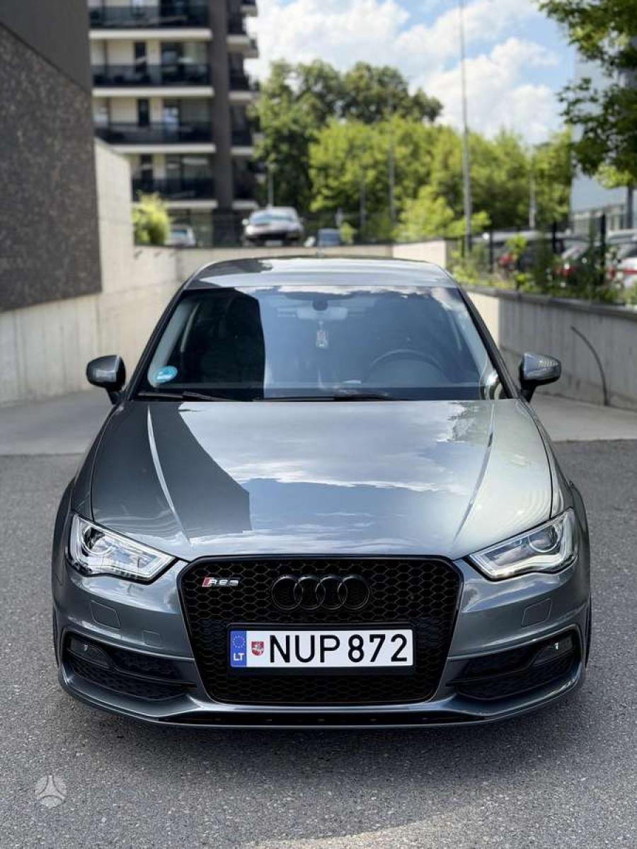Pelēks Audi A3 2016 Viļņa, ar dzinēja tilpumu 1.60 L un nobraukumu 265 tūkst. km par 7500 €, foto 4 vietnē AUTOMOTO.COM.LV
