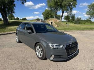 Grey Audi A3 2016 in Kaunas, with an engine capacity of 1.97 L and mileage of 218 thousand km for 13500 €, photo 4 on AUTOMOTO.COM.LV